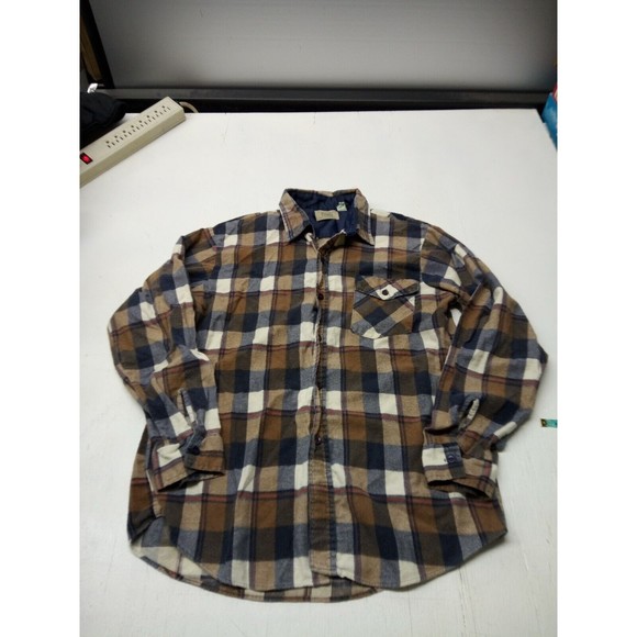 Sears | Shirts | Vintage 8s Sears Sportswear Mens Acrylic Flannel Shirt ...